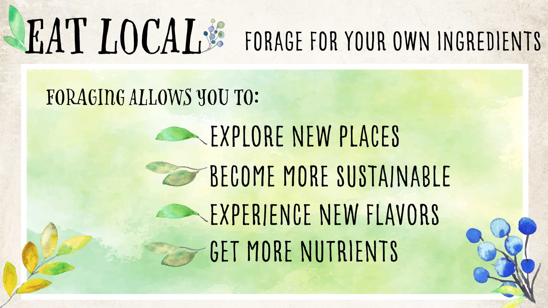 Discover Wild Foods with Foraging! | Dogwood Canyon